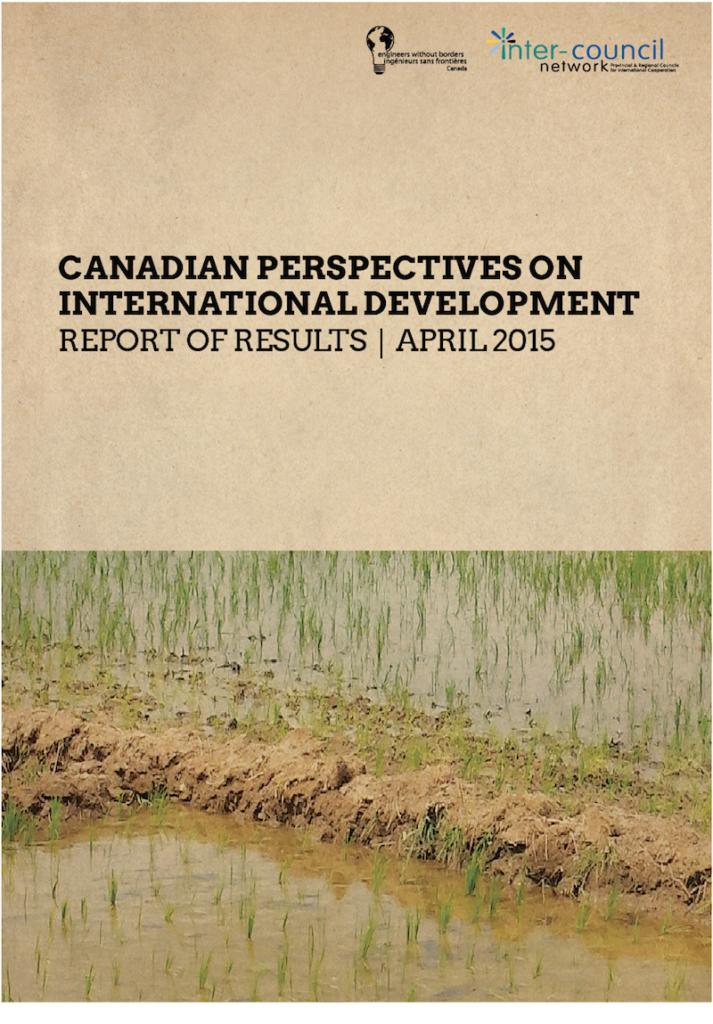 Canadian Perspectives on International Development Report on Results ...