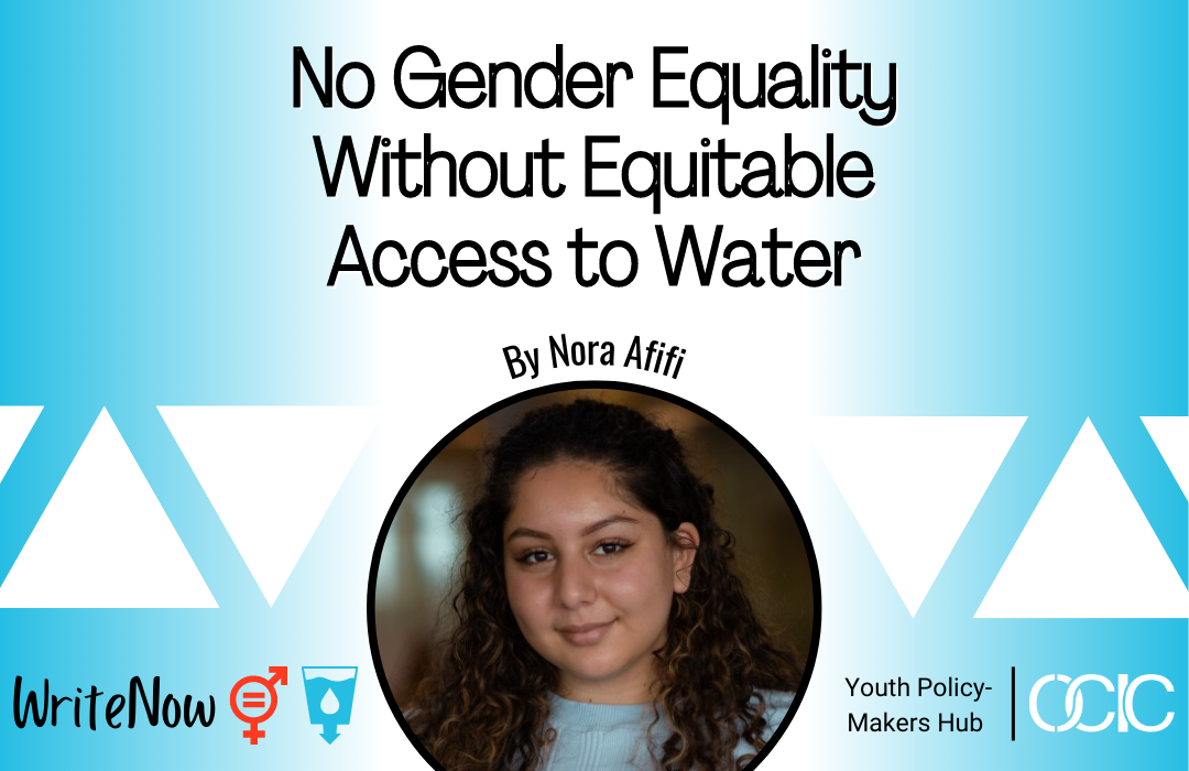 No Gender Equality Without Equitable Access to Water by Nora Afifi – Ontario Council for ...